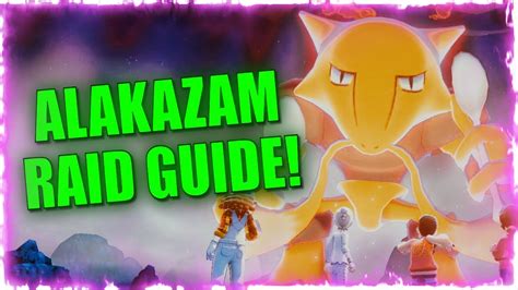 Alakazam Den Location Solo 5 Star Max Raid Battle Guide Pokemon