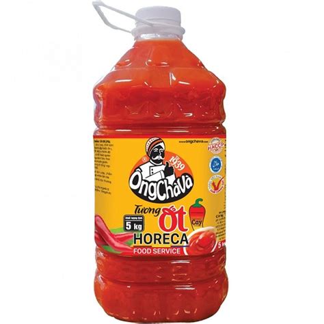 Nosafood Ong Cha Va Horeca Chilli Sauce 5kg Vietnam Wholesale