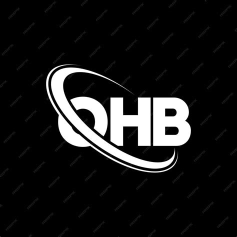 Logotipo Ohb Letra Ohb Diseño Del Logotipo De La Letra Ohb Iniciales Ohb Logotipo Vinculado Con