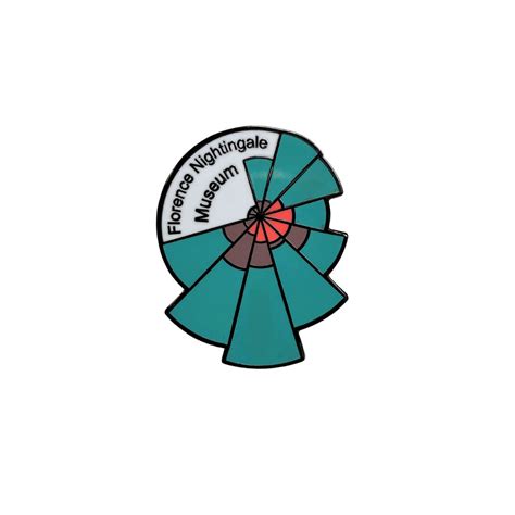 Nightingales Coxcomb Pin Badge Florence Nightingale Museum London