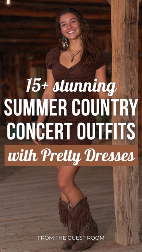 15 Summer Country Concert Outfits With Dresses Stay Cool Stylish