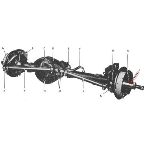 Spindle Assembly Army Car Parts