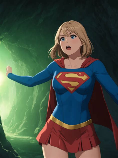 Supergirl Kryptonite Cave 14 By Elodtrebor On Deviantart