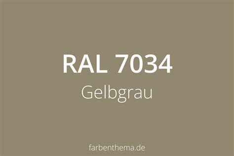 Ral 7034 Gelbgrau Farbenthema