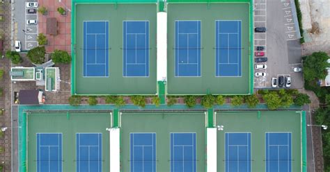 울산 문수테니스경기장 클레이코트 10면 하드코트로 교체