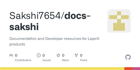 Github Sakshi7654docs Sakshi Documentation And Developer Resources
