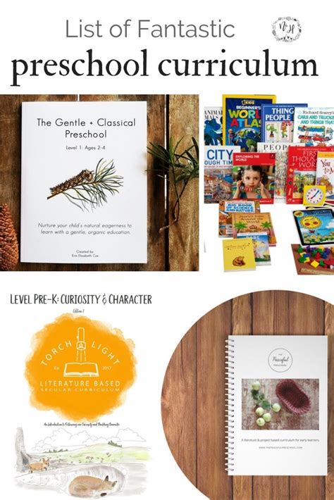 Homeschool Preschool Curriculum Ideas Nature Homeschool