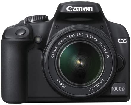 Canon EOS 1000D Kit - Основные технические характеристики. Особенности ...
