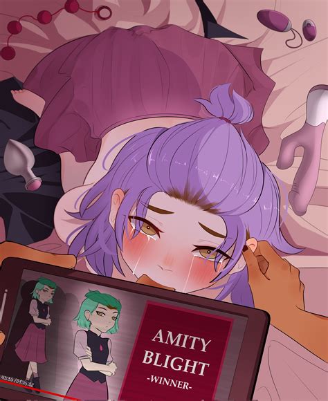 Rule 34 1futa 1girls Amity Blight Blowjob Breasts Clothed