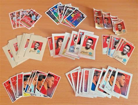 Panini Wm 2010201420182022 Coca Cola Sticker Komplettsets