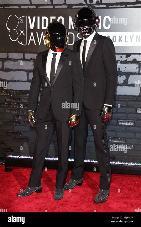 Thomas Bangalter And Guy Manuel De Homem Christo Of Daft Punk Attend