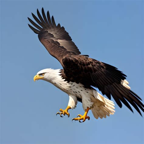 Regal Eagle Illustration Premium Ai Generated Image