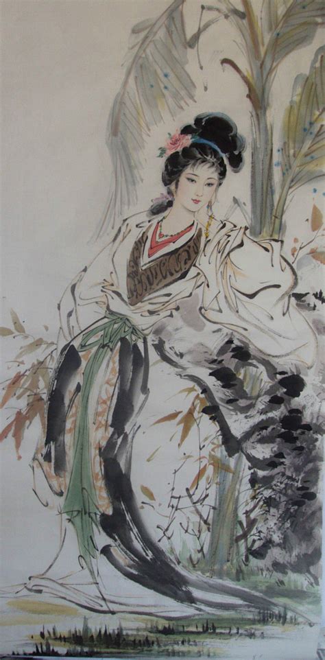 白伯骅仕女画白伯骅仕女 伤感说说吧