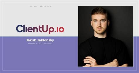 Jakub Jablonsky The Unconventional Entrepreneur Making Waves In