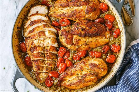 Chicken With Red Pesto Sauce Kitchenloose Chicken With Red Pesto Sauce Kitchenloose