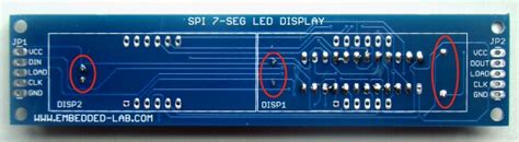 Soldering The SPI SEGDISP Serial Digit Seven Segment LED Display Kit Embedded Lab