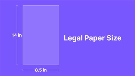 Legal Paper Size
