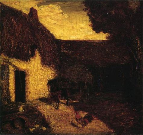 The Barnyard 1874 Albert Pinkham Ryder