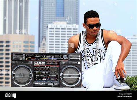Karl Kani Jr And Samaria Smith 2014 Vintage Collection Photo Shoot At