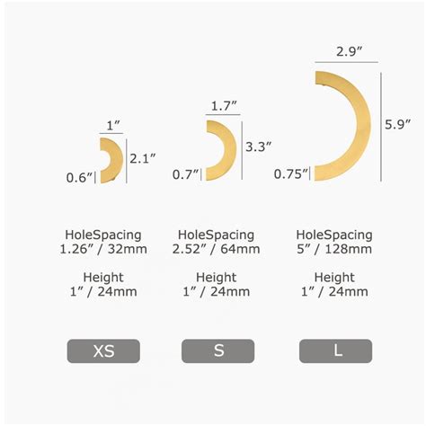 Semi Circular Solid Brass Knobs Cabinet Handles Etsy