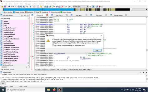 Error When Loading Idapy · Issue 461 · Perfareil2cppdumper · Github