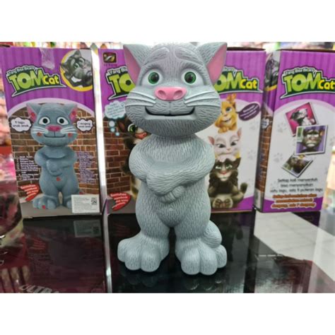 Jual Mainan Boneka Tomcat Cerita Inteligent Talking Tom Cat Indonesia