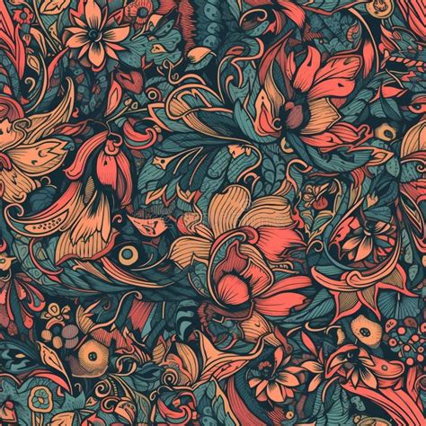 Abstract Background Tile With A Creativity Theme Generative AI Stock