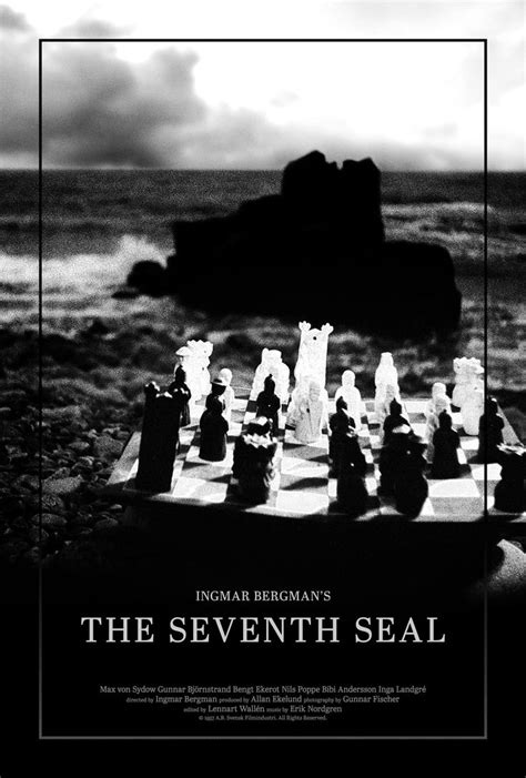 The Seventh Seal 1957 1215 X 1800 Seventh Seal Poster Seabiscuit