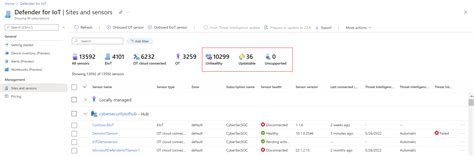Manage Sensors With Defender For Iot In The Azure Portal Microsoft Defender For Iot