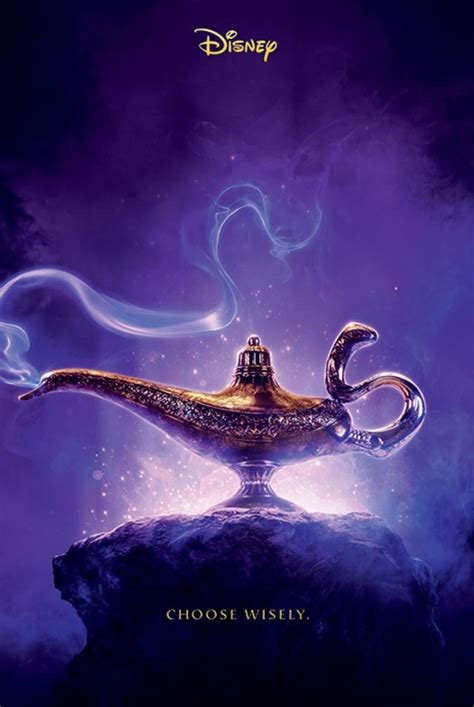 Laminated Aladdin Movie Poster Princess Jasmine Bedroom Decor Party