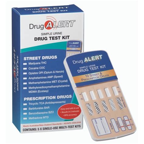 Drug Alert Street And Prescription Drugs Test Kit 5 Pack Chemistworks