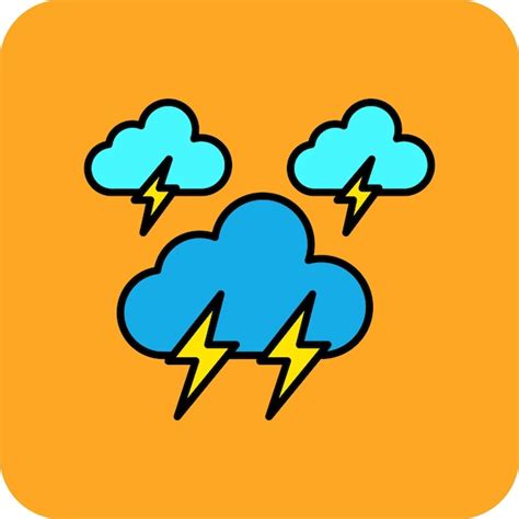 premium vector lightning icon