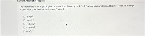 solved current attempt in progressthe coordinate of an