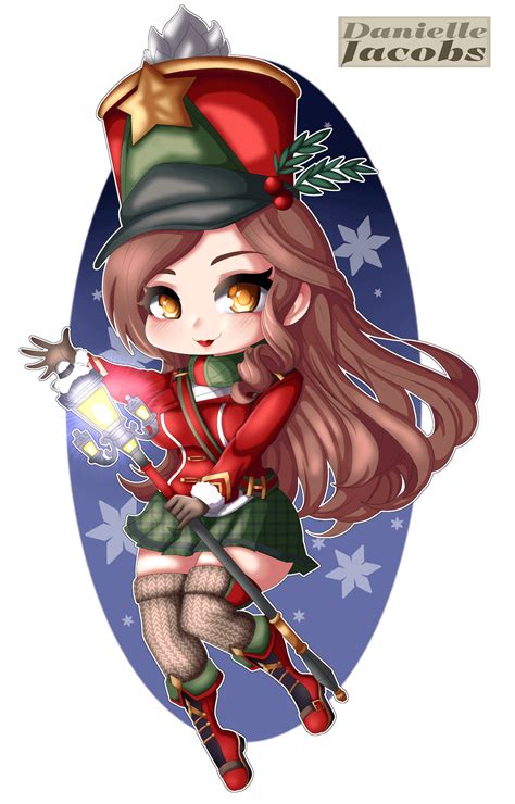 Yule Cheer Aphrodite Chibi By Me R Smite