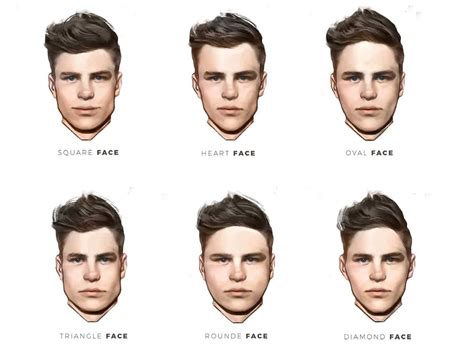 Circle Face Shape Hairstyles Male