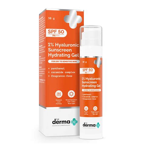 The Derma Co 1 Hyaluronic Sunscreen Hydrating Gel Spf 50 Pa