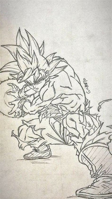 Goku Instinto Superior No Mangá Dragon Ball Art Goku Dragon Ball