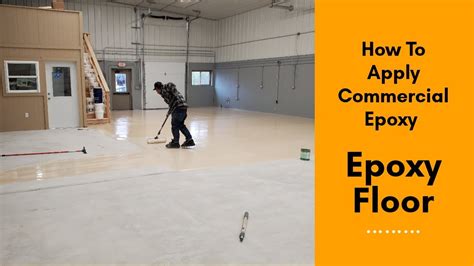 Epoxy Floor Coating Process Flooring Tips