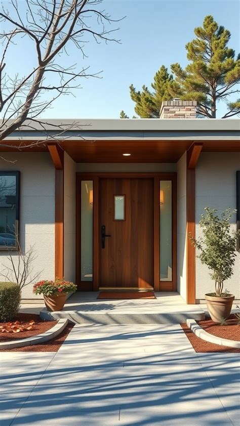 Timeless Appeal Of Mid Century Modern Front Doors