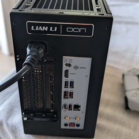 Tiny Powerhouse Gaming Pc Lian Li Dan A4 H2o Mini Itx Build 5070 Ti
