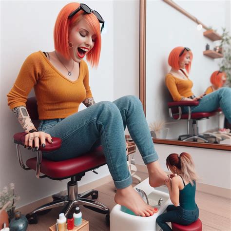 Mini Giantess Pedicure Ai By Bdf59p On Deviantart