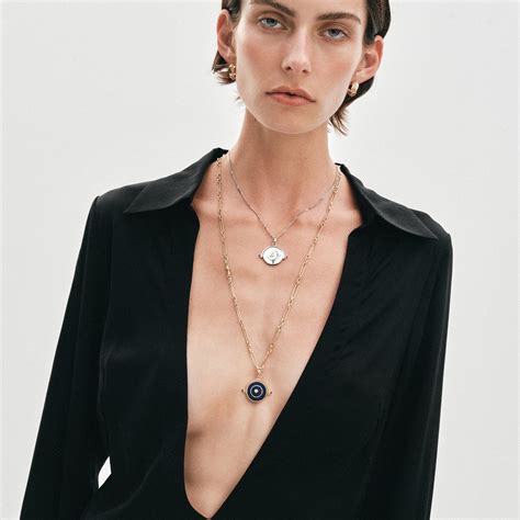 Futurist Spinning Pendant Lapis