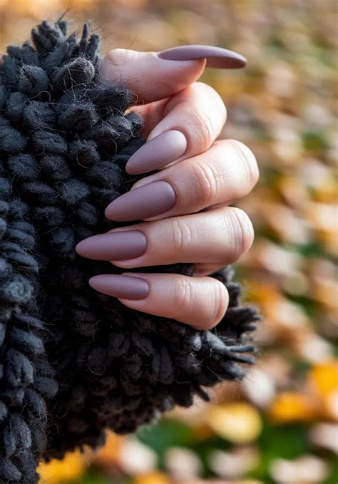 Fall Matte Nail Designs 2025 Trendy Autumn Shades Short And Almond Ideas