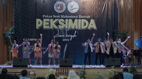 Juarai Peksimida Jateng Vokal Grup Lentera Kasih Uksw Maju Ke Tingkat