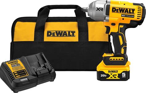 Dewalt 20v Max Kit De Llave De Impacto Inalámbrica Anillo De 1 2