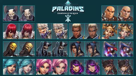 Ai Art Of Every Flank Characters R Paladins