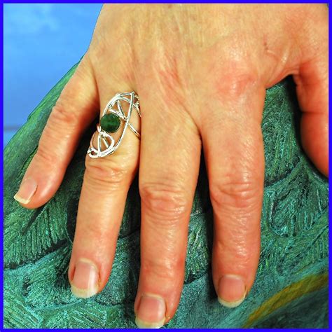 Bague En Argent Fait Main Bijou De Créateur Et Artisanal