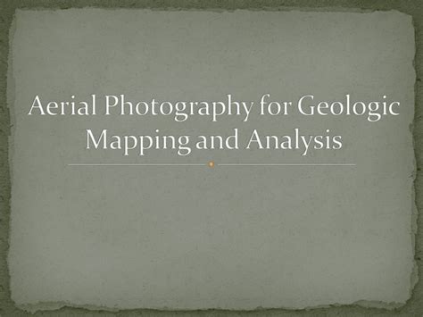 Ppt Textbook For Geologists 2002 Geologic Map Of The Sheep Mt