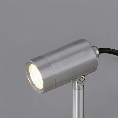 Alumilux Landscape Spot Light Satin Aluminum 0222e Lamps Plus
