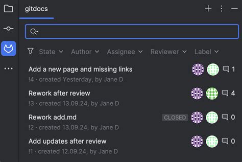 Create And Merge Gitlab Merge Requests Intellij Idea Documentation